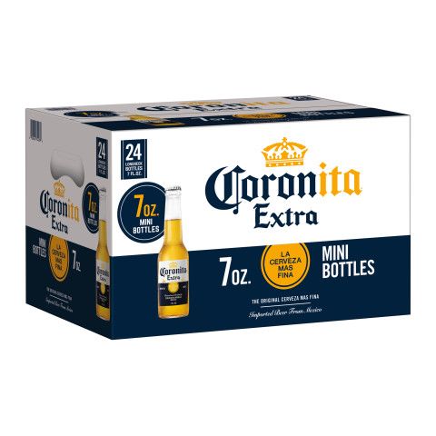 Buy Corona Extra Coronita 24 Pack 7oz Bottle Online from 7-Eleven |Fast ...