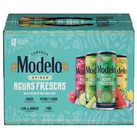 Buy Modelo Spiked Aguas Frescas Variety Pack 12 Pack 12oz Cans Online ...